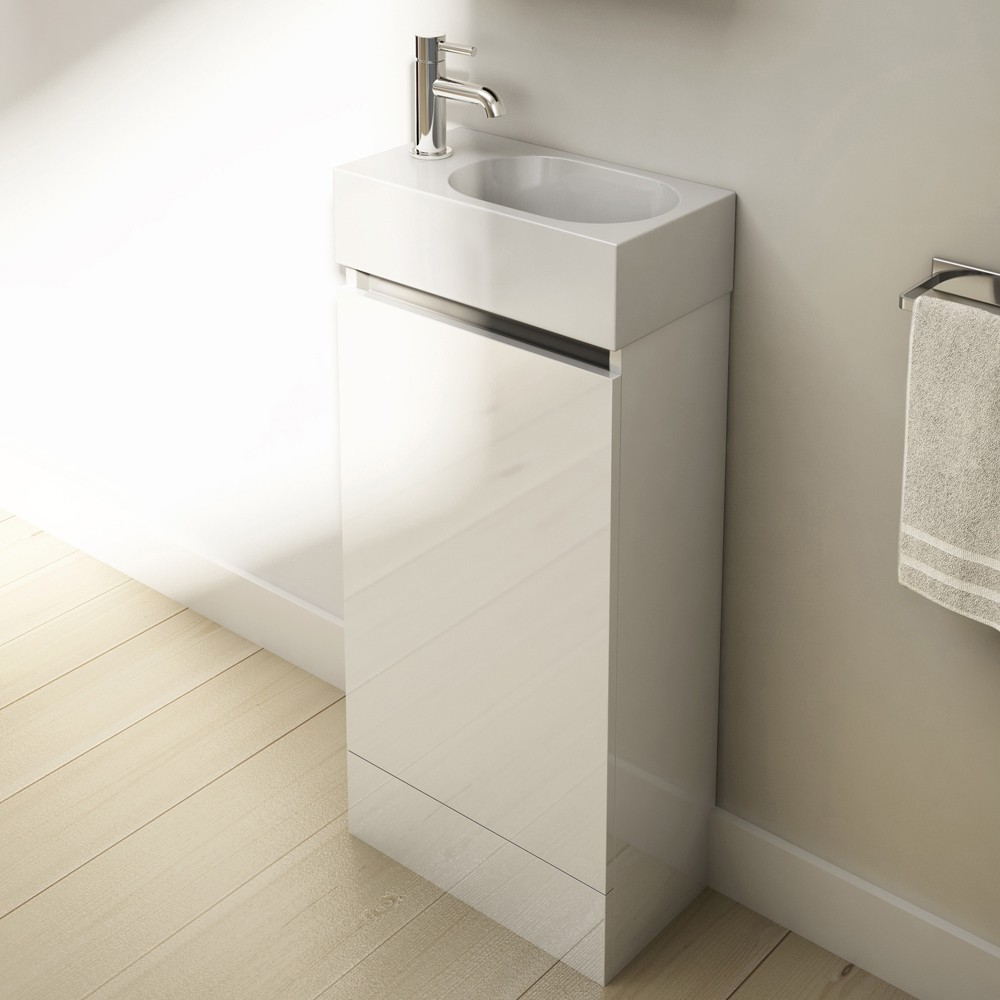 FLOOR STANDING 400MM BASIN UNIT | Cannadines Limited